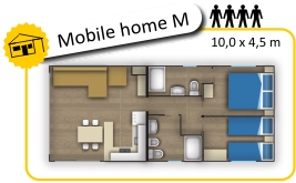 Mobilheime zum Mieten | Camping Slatina